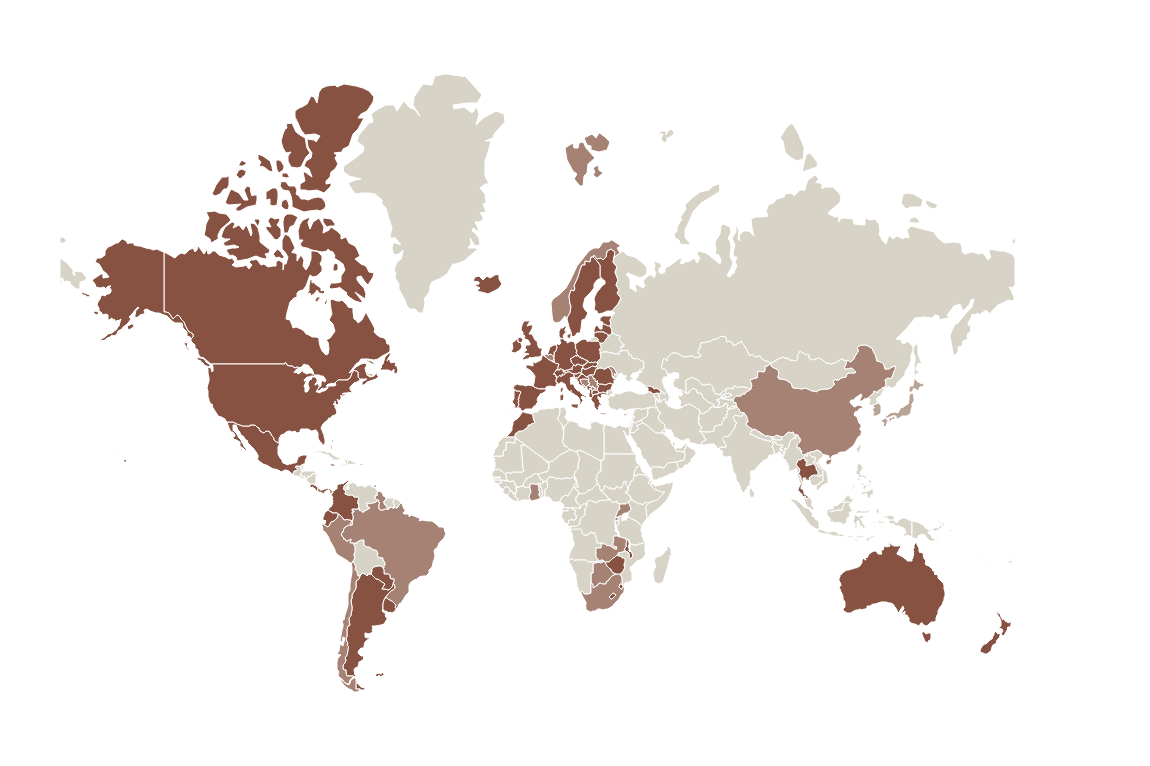 Hemp CBD Legalization World Map: March 2025 Updated – Business Plan ...